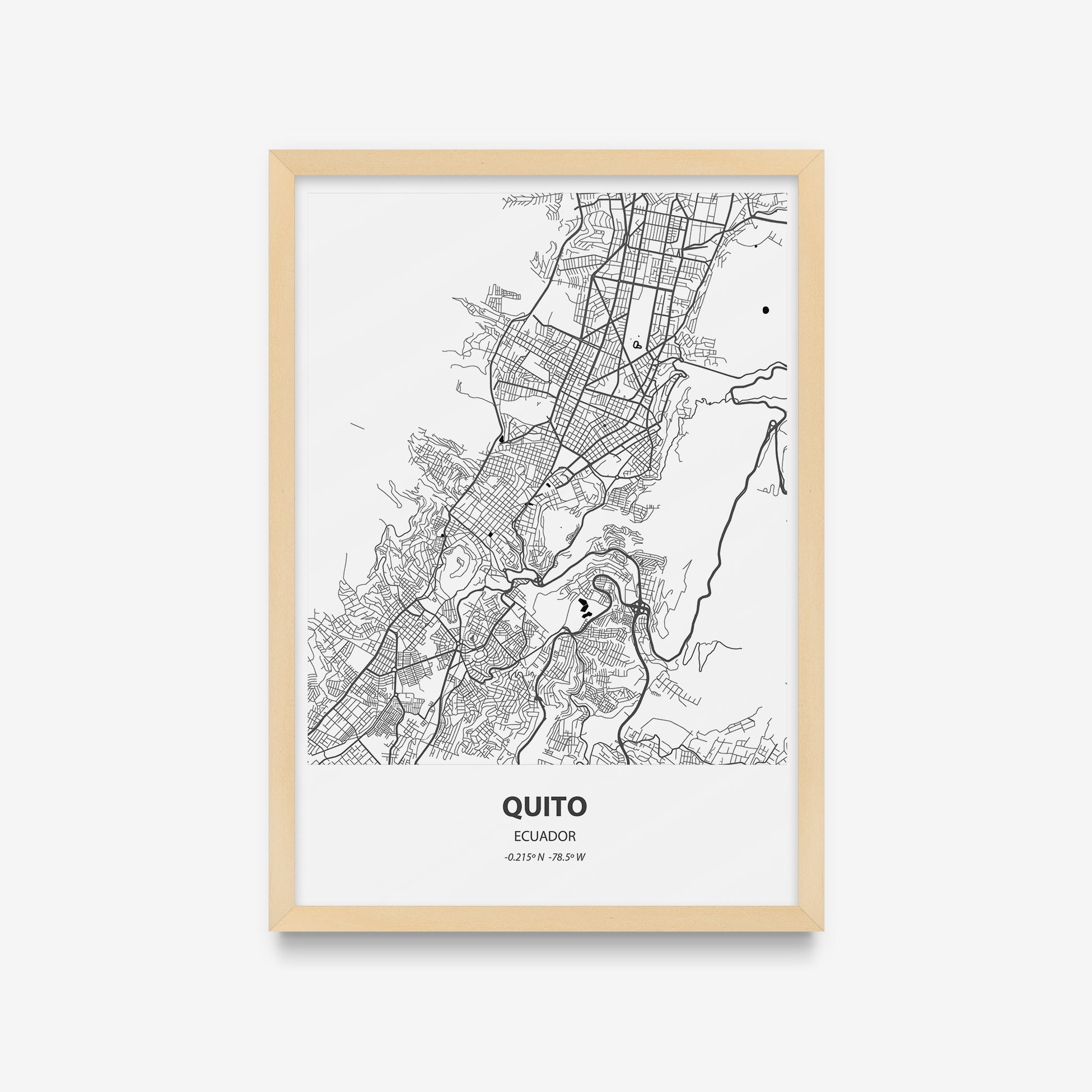 Mapas - Quito – EMOLDURA